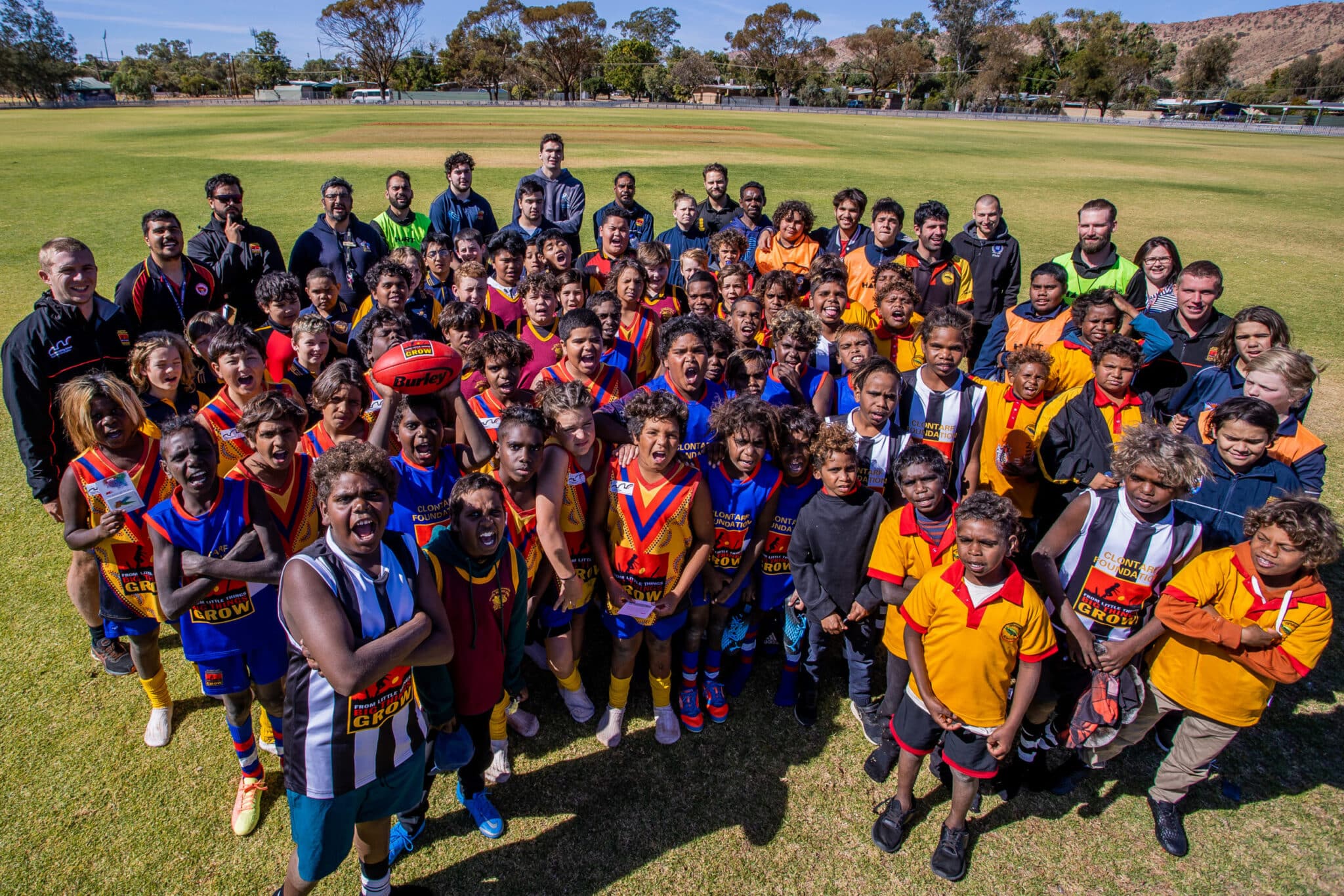 Primary Boys Kick Ahead at Carnival - Clontarf Foundation